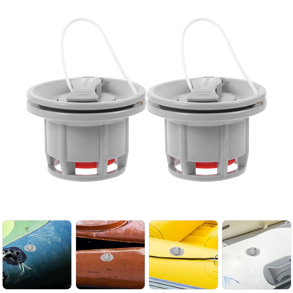 DIAEDGE 2Pcs Inflatable Boat Valve Multi-hole Valve Structural Air Cock ...