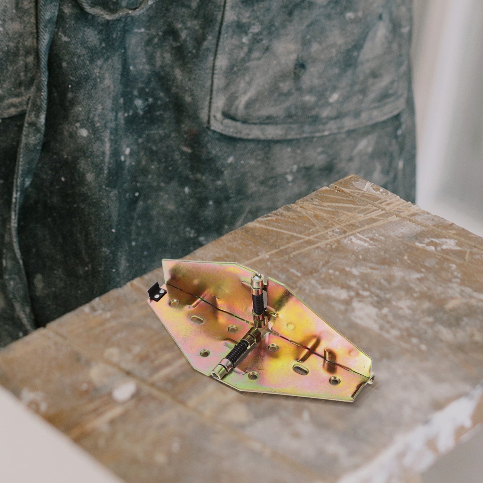 DIAEDGE 2pcs 180 Degree Folding Table Leaf Hinges Dining Table Flap ...