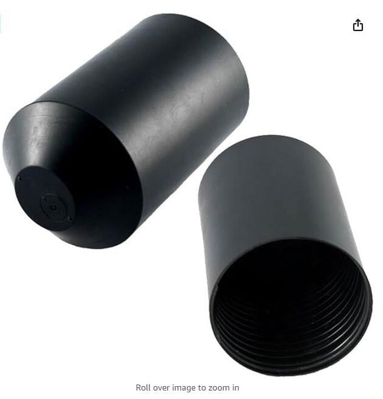 2pcs Heat Shrink End Caps Electrical Wire Cable Caps Heat-shrinkable ...