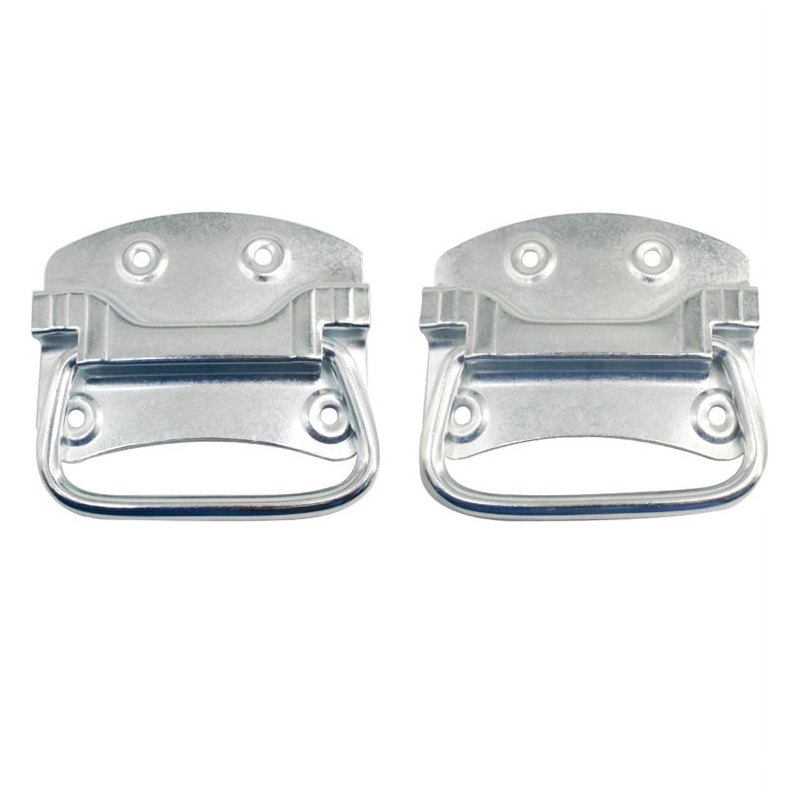 DIAEDGE 2pcs Heavy Duty Iron Rings Pull Handle, Steel Drawer Handle ...