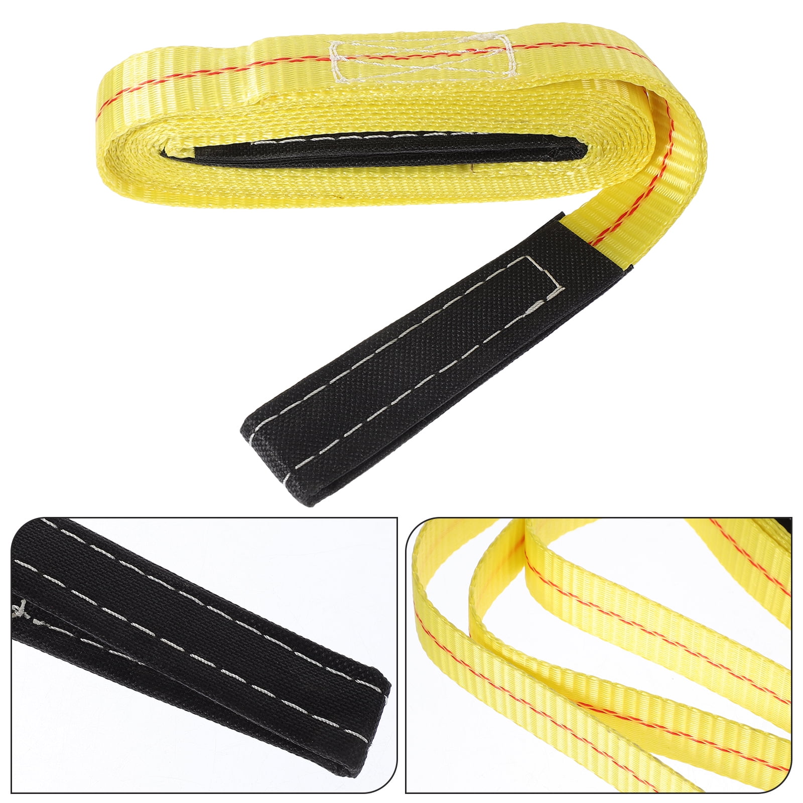 DIAEDGE 2pcs Lifting Strap For Hoist Rigging Strap Heavy Duty Lifting ...