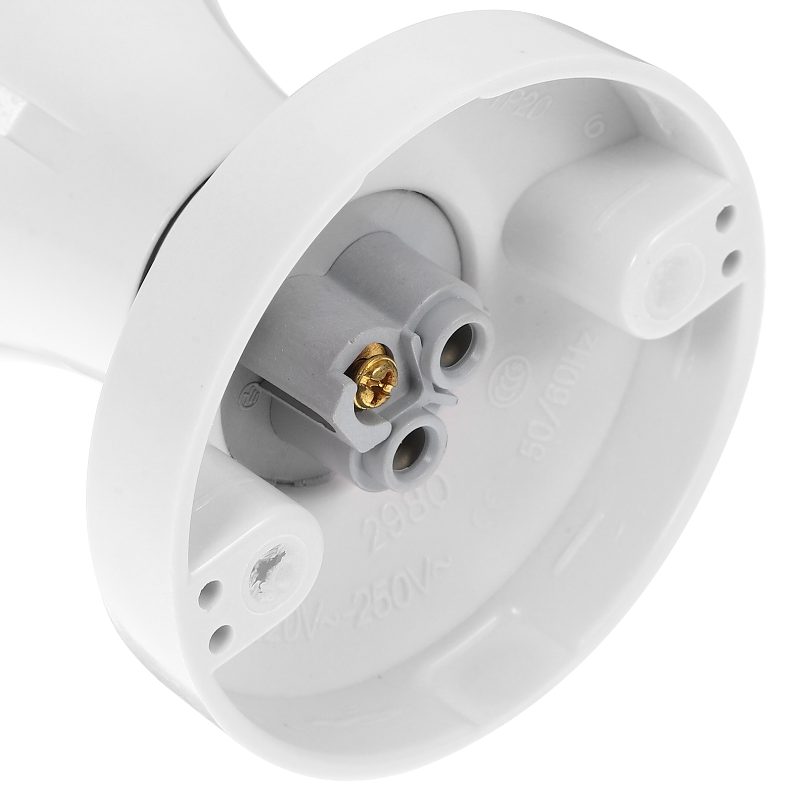 DIAEDGE 2pcs Light Socket Adapter B22 Light Bulb Socket Bases Ceiling ...