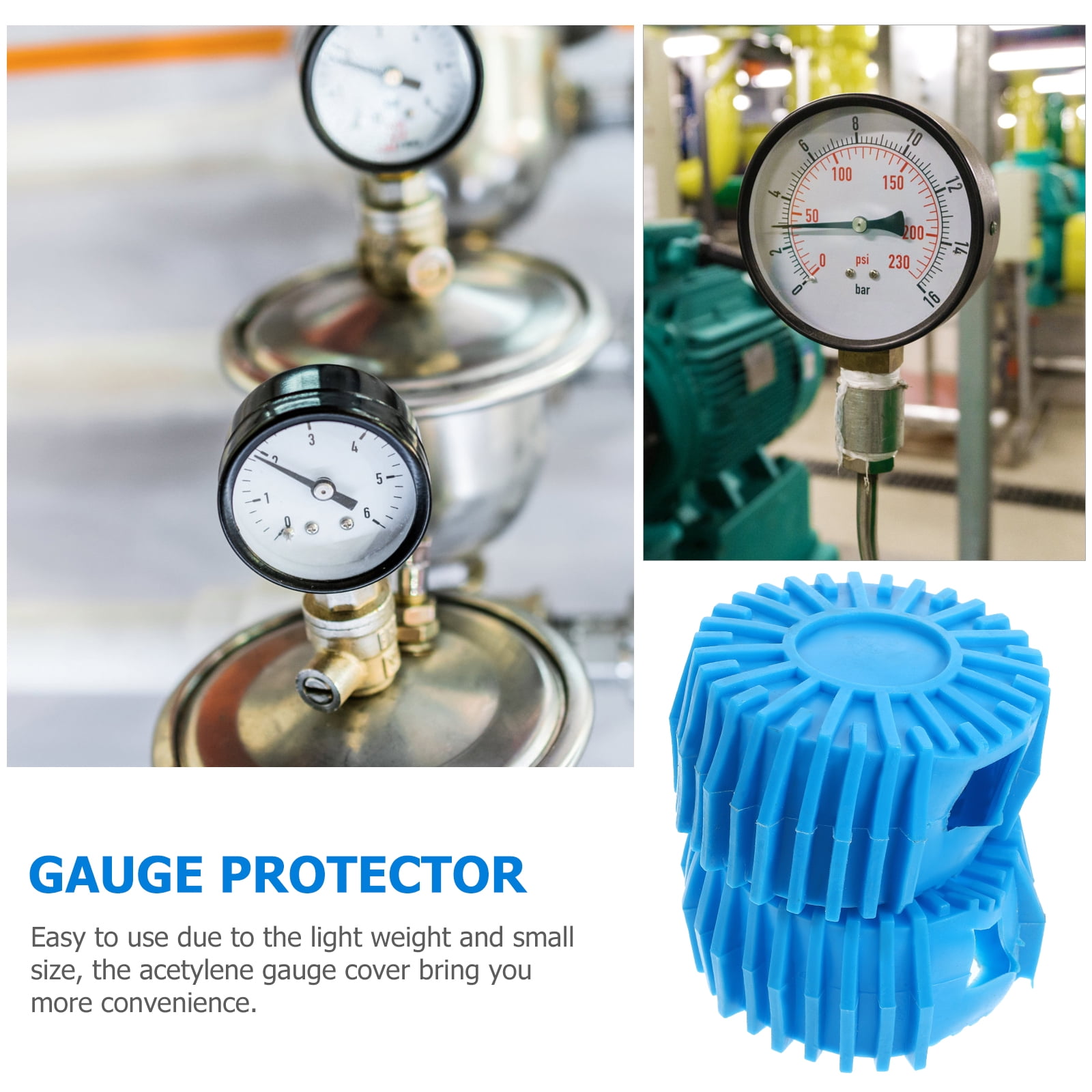 DIAEDGE 2pcs Propane Pressure Gauge Covers Propane Tank Gauge Protector ...