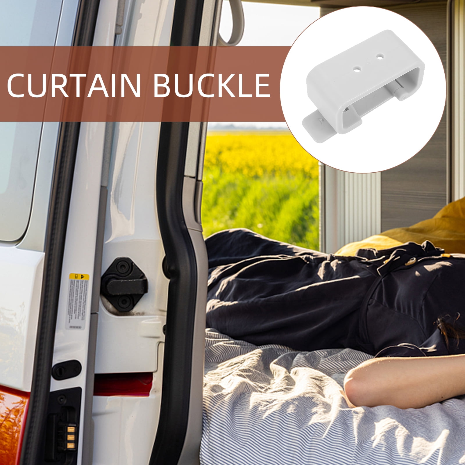 DIAEDGE 2pcs Rv Curtain Clips Rv Accessories Curtain Tie Backs Rv ...