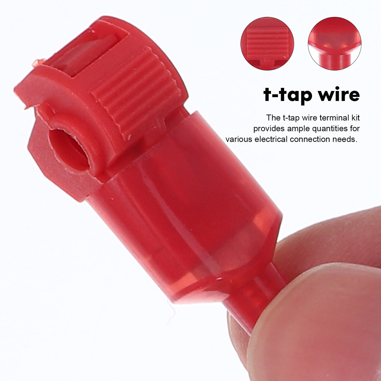 DIAEDGE 30 Sets of Electrical Wire Connectors Wire Splice Connectors ...