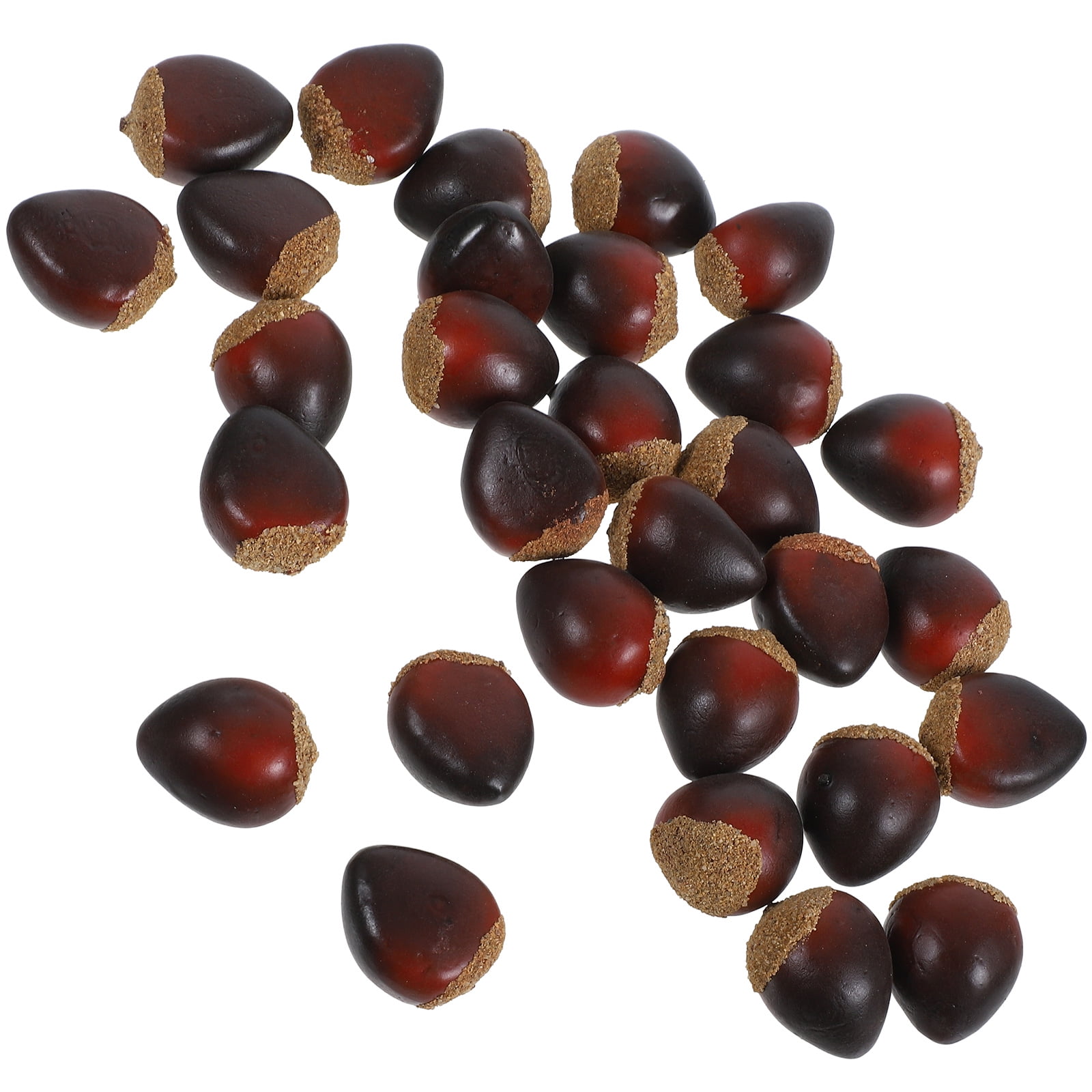 SOPOTUTU Summer Party Foam Chestnut Model Coffee 30Pcs - Walmart.com