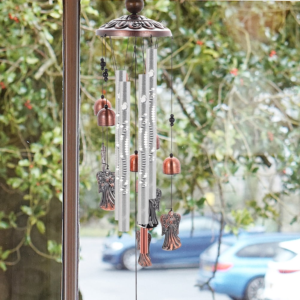 DIAEDGE 30Pcs Hanging Wind Chime Tubes Decorative Wind Bell Hanging Tubes DIY Tubes for DIY Wind ...