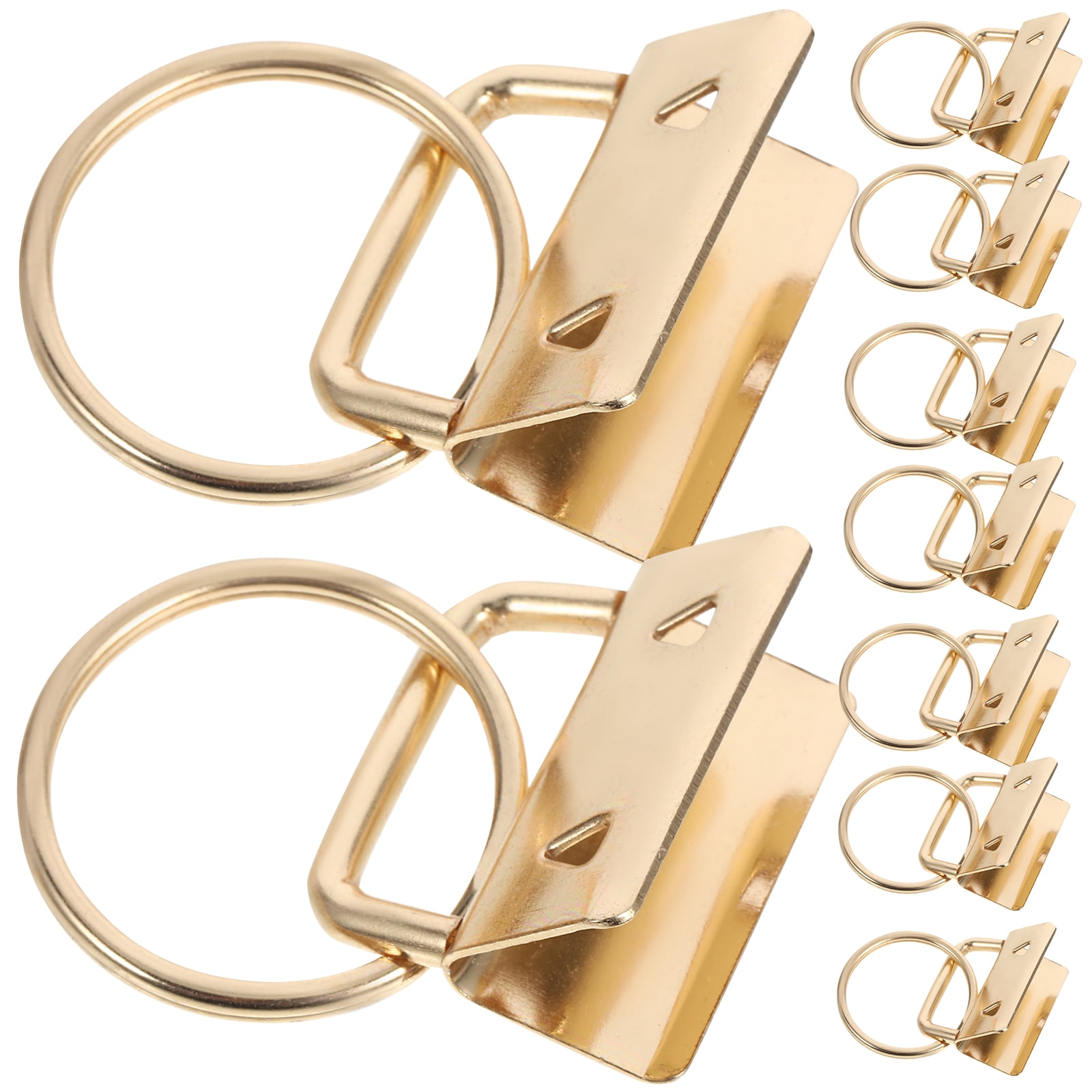 30Pcs Key Fob Hardware Replacement Supplies for Keychain Making ...