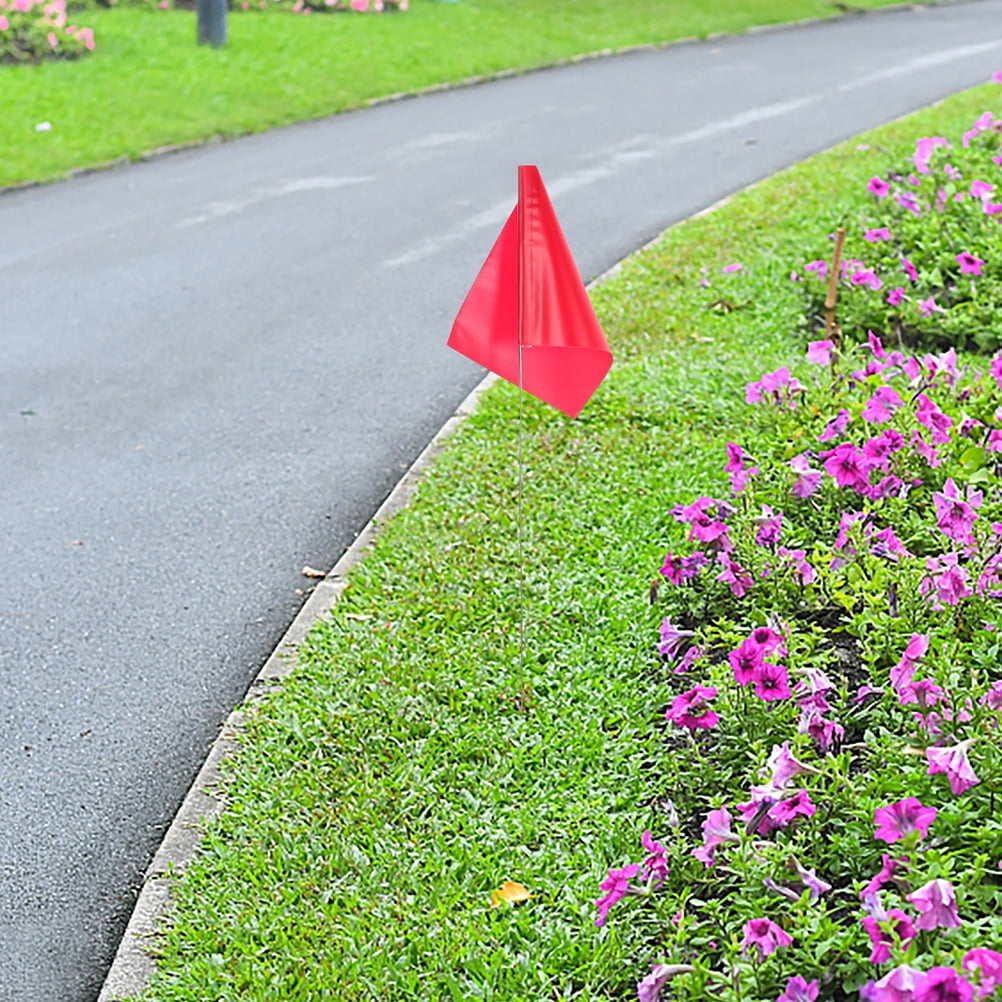 30pcs Marking Flags Garden Triangular Flags Irrigation Flags for ...