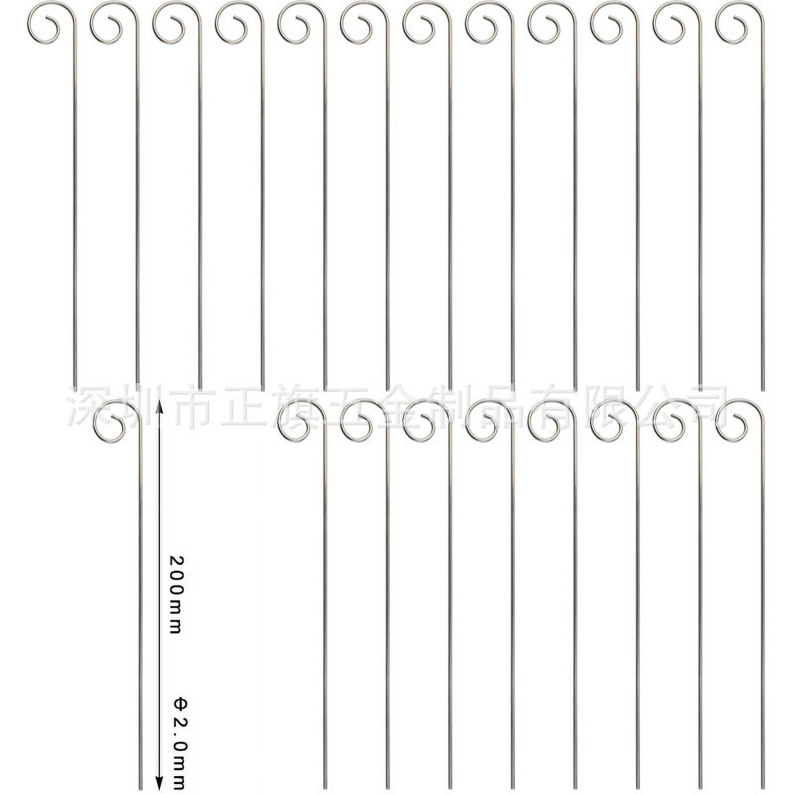 DIAEDGE 30pcs Plant Label Hooks Garden Markers Stake Plant Label Holder ...