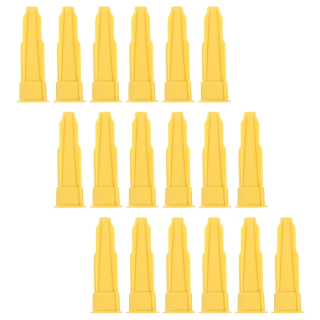 DIAEDGE 36 Pcs Caulking Sealer Nozzles Caulk Caps Caulking Tube Covers ...
