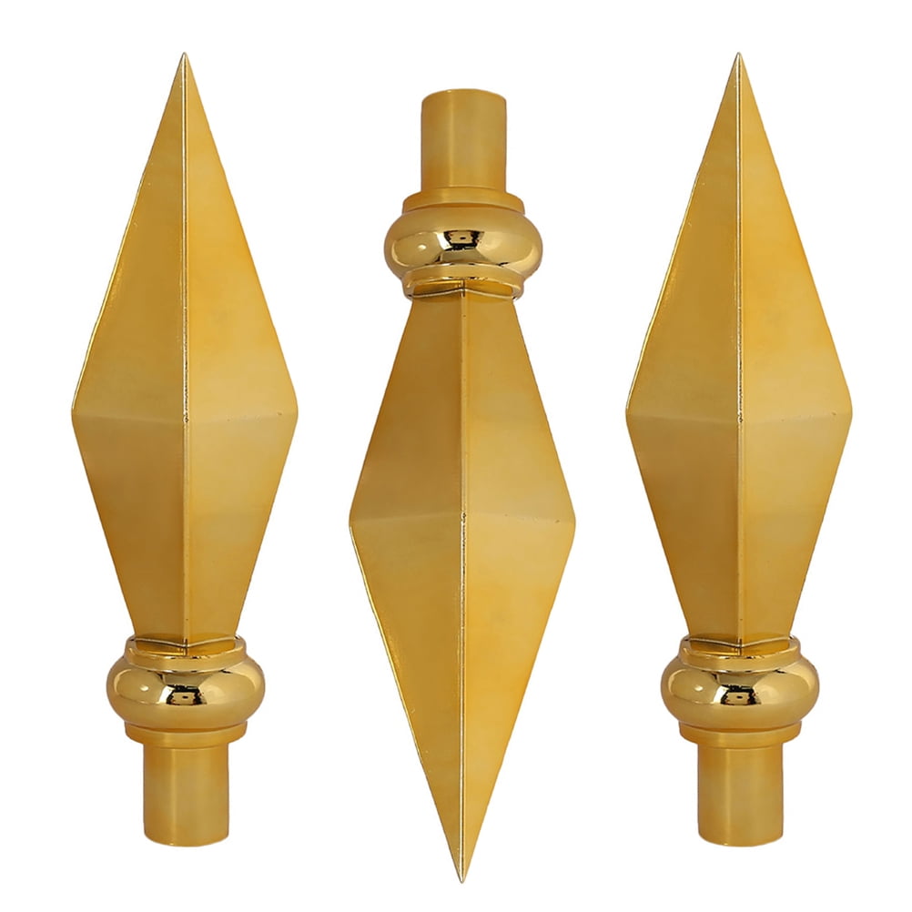 DIAEDGE 3Pcs Flagpole Topper Flag Pole Top Cap Flagpole Ends Ornament ...