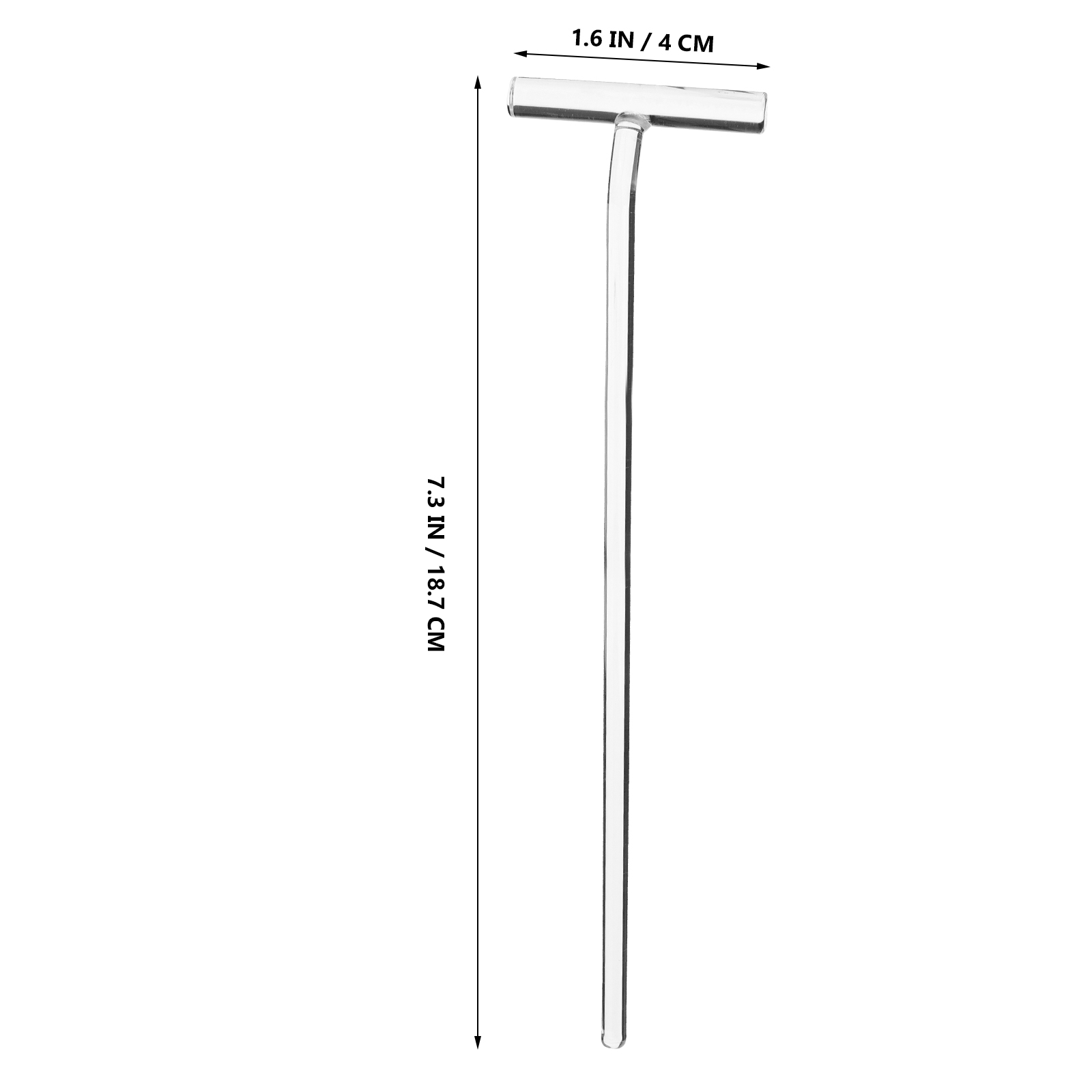 DIAEDGE 3pcs Cell Spreaders Science Laboratory Glass Sticks Glass Cell ...