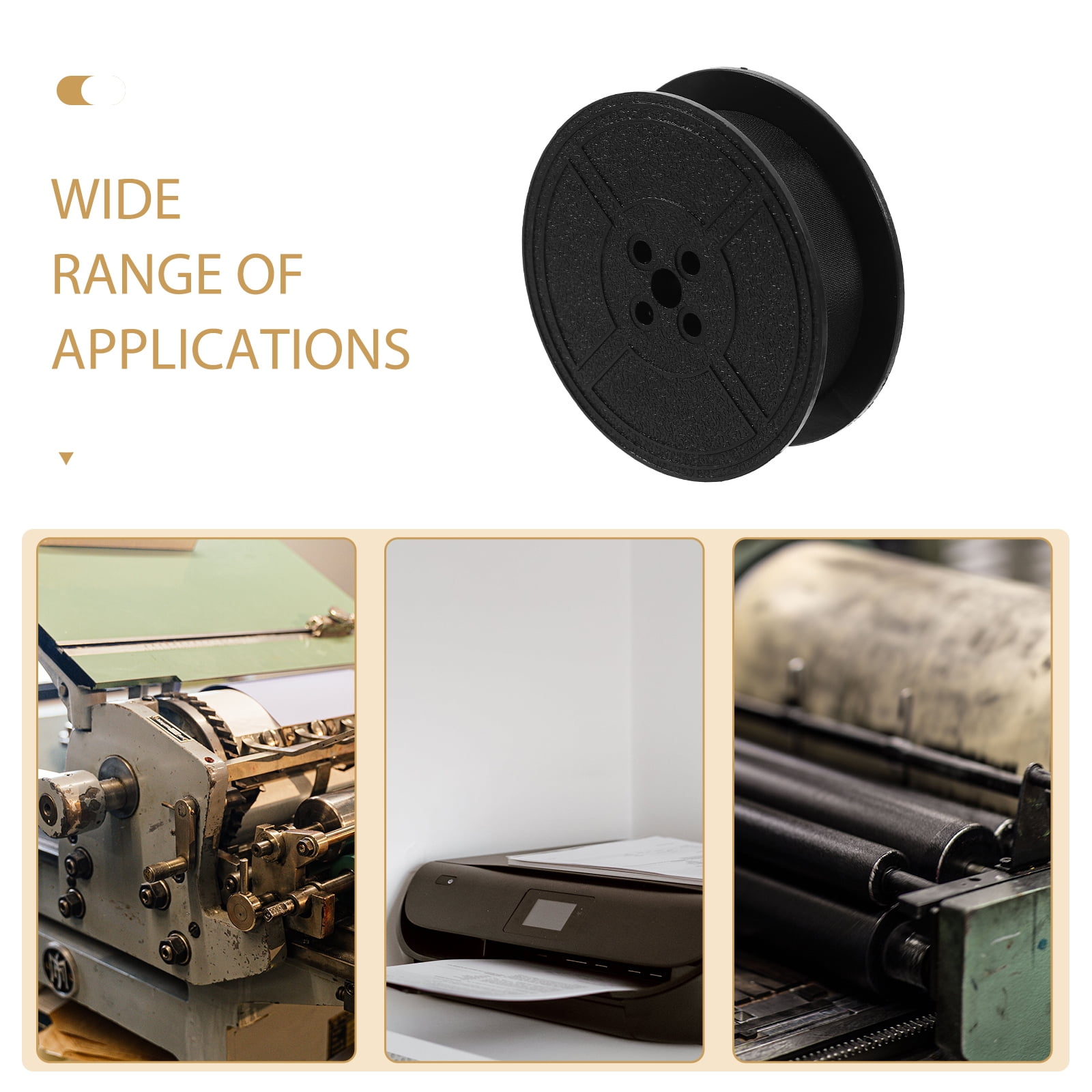 DIAEDGE 3pcs Mechanical Typewriter Ribbon Replacement Universal ...