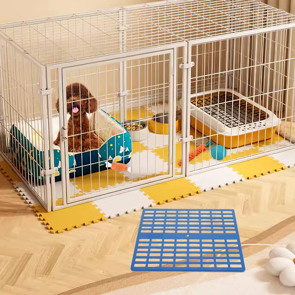 DIAEDGE 3pcs Plastic Rabbit Cage Mat Rabbit Floor Mat Small Animal Feet ...