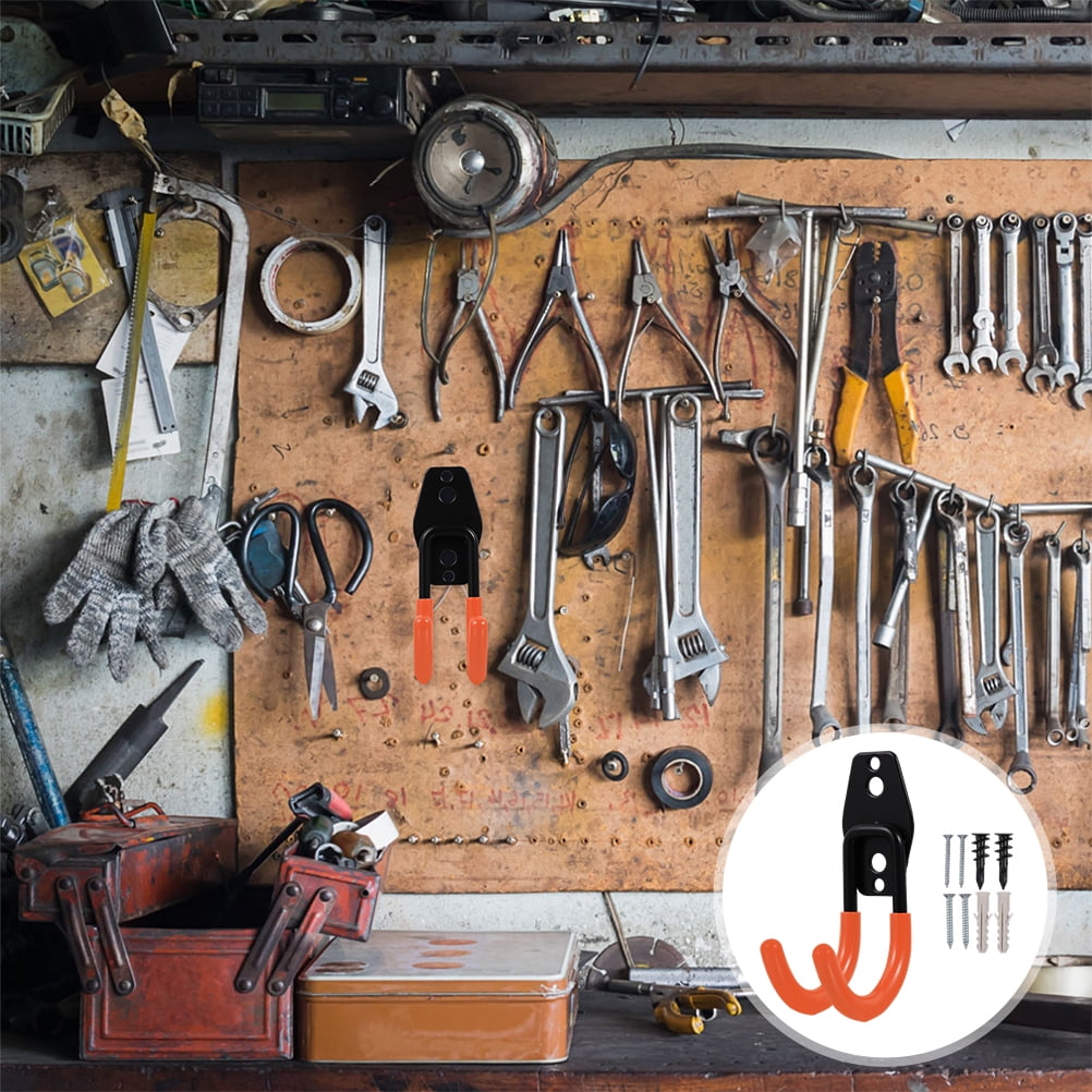 DIAEDGE 4 Sets Hose Hanger Wall-mounted Hose Holder Support Carrier ...