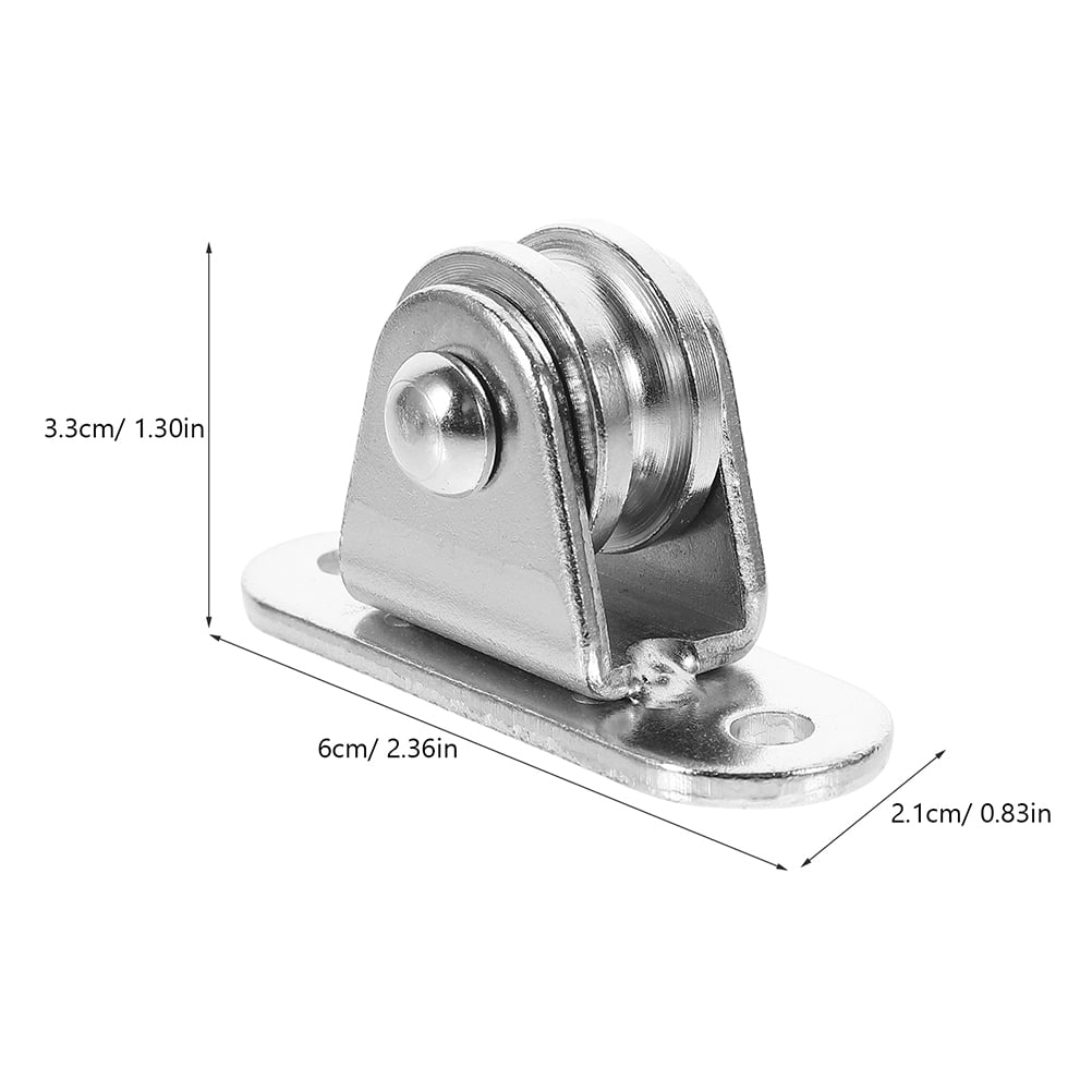 DIAEDGE 4 Sets Rope Pulley Loading Pulley Lifting Rope Pulley Swivel ...