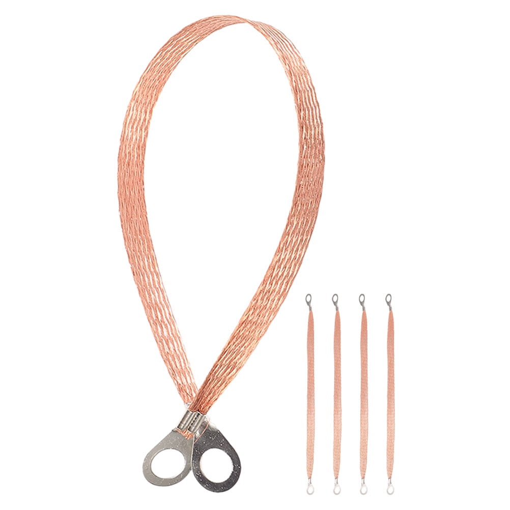 DIAEDGE 4Pcs Automotive Ground Straps Engine Ground Strap Kit Braided ...