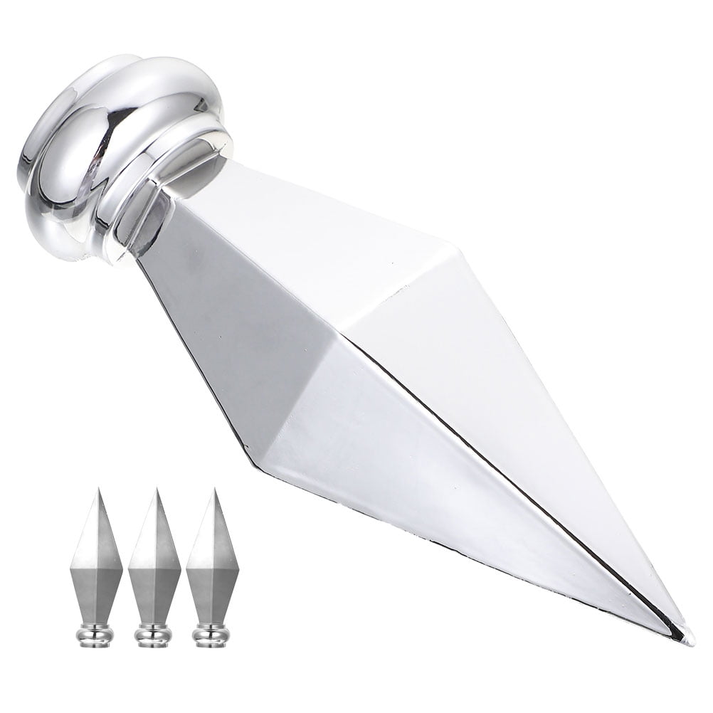 DIAEDGE 4Pcs Flag Pole Toppers Flagpole Head Decor Replacement Flag ...