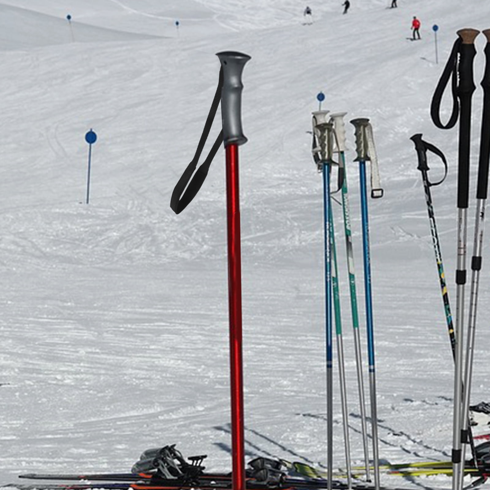 DIAEDGE 4pcs Adjustable Wrist Loop For Ski Poles Hiking Sticks Walking ...