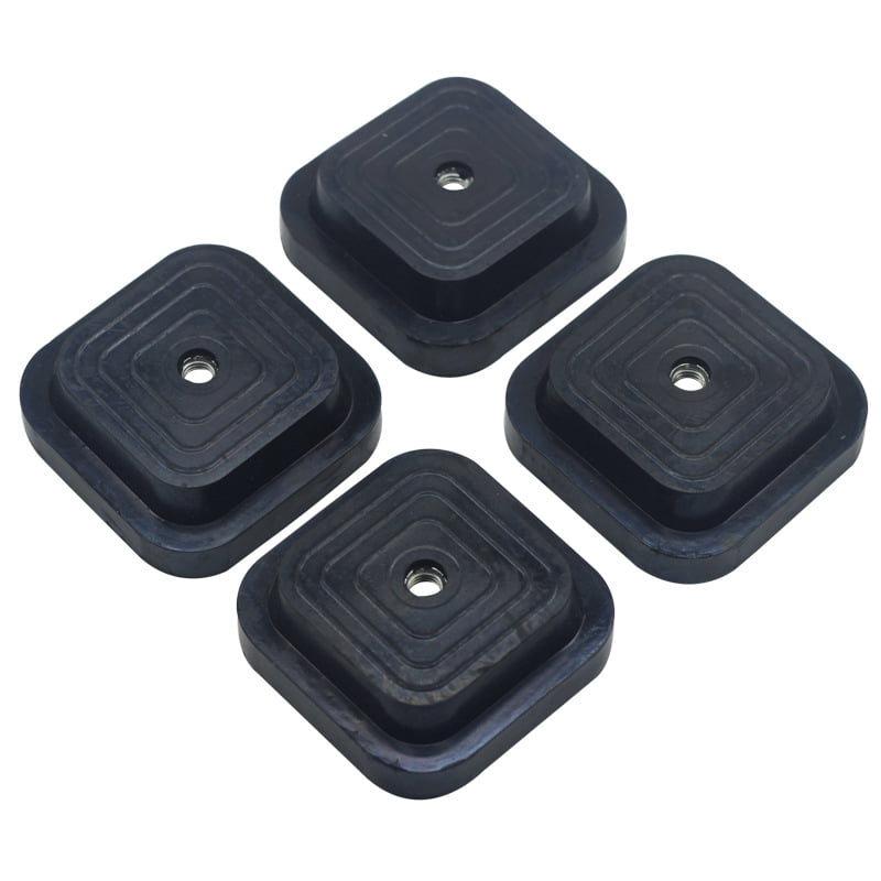 DIAEDGE 4pcs Air Conditioning External Unit Shock Pad Rubber Mats Noise ...