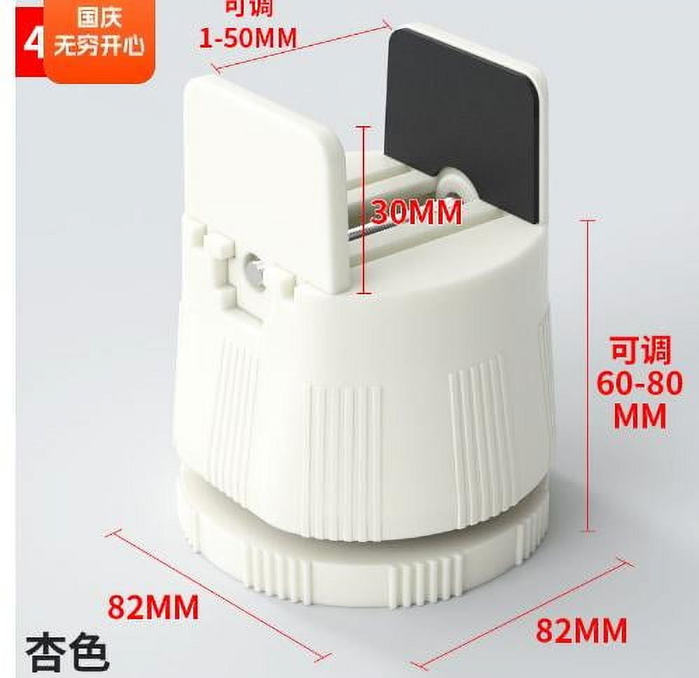 DIAEDGE 4pcs Bed Risers Table Leg Extenders Chair Risers Adjustable ...