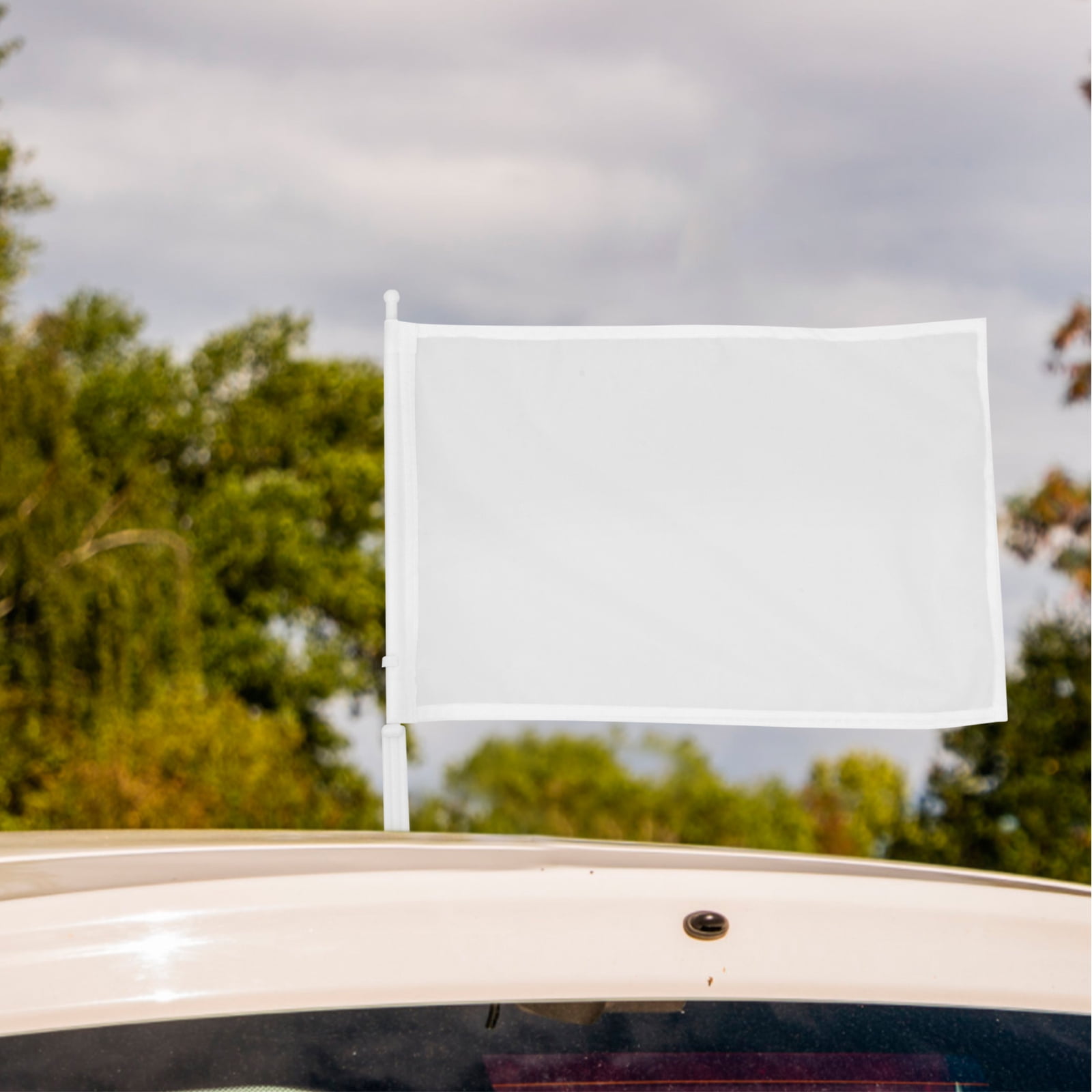 DIAEDGE 4pcs Blank Flag Referee Flag Signal Flag Fan Cheering Flag ...