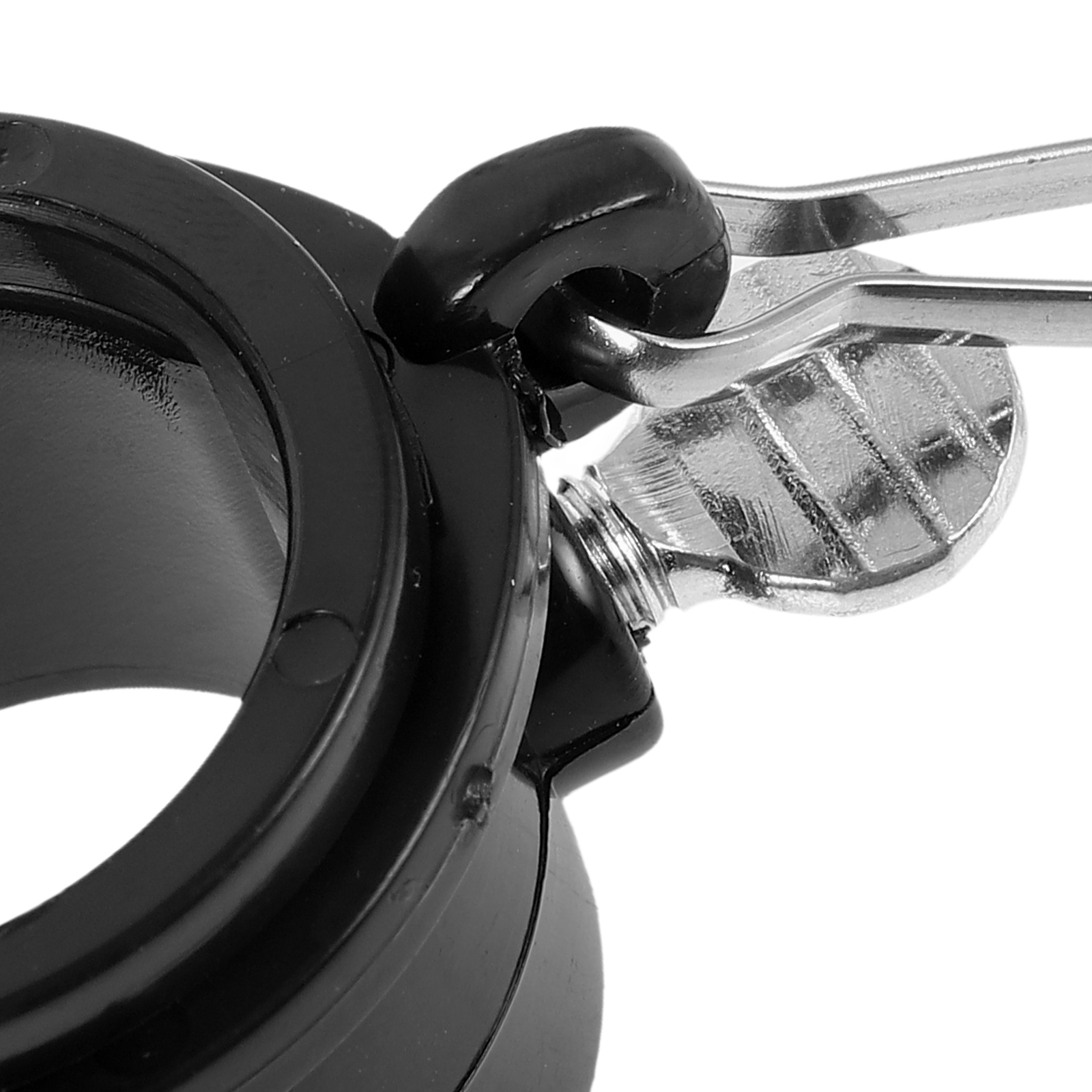 DIAEDGE 4pcs Flag Fasteners Flag Pole Rings with Flag Clip Flag Pole ...