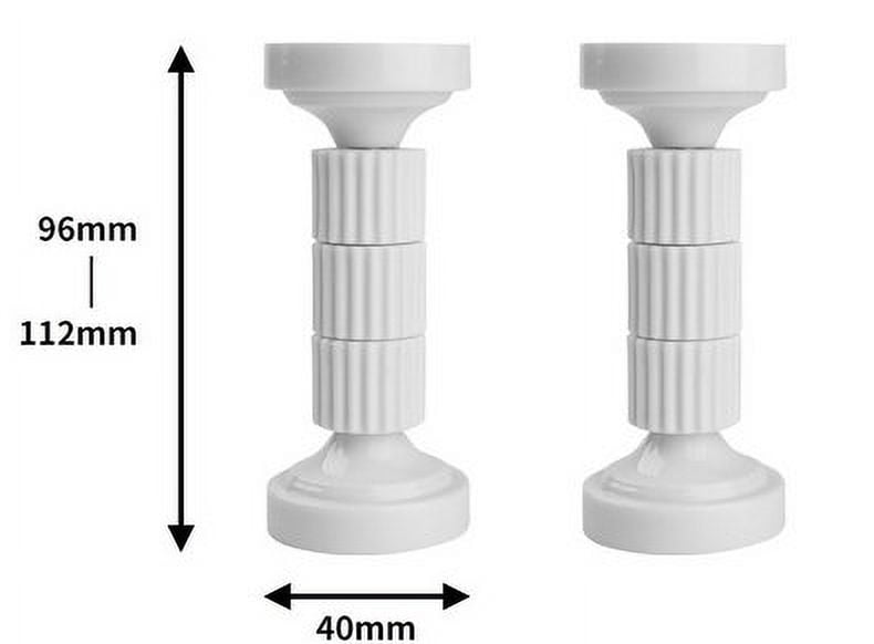 DIAEDGE 4pcs Headboard Stopper Bed Frame Wall Bumper Guards Adjustable ...