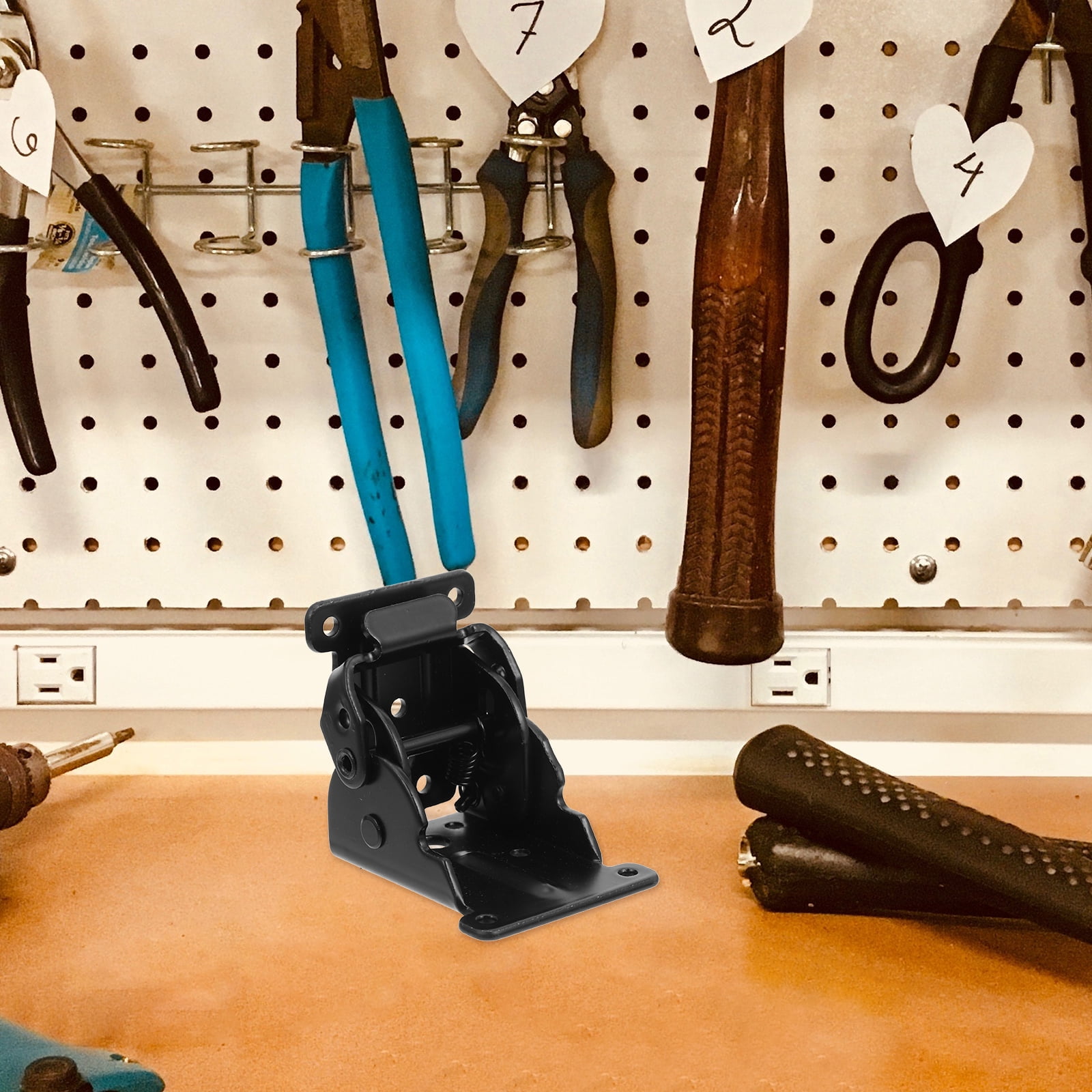 DIAEDGE 4pcs Heavy Duty Table Leg Hinge Table Leg Hinge Angled Exterior ...