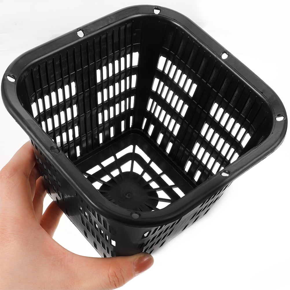 DIAEDGE 4pcs Hydroponic Net Pots Baskets for Hydroponics Slotted Mesh ...