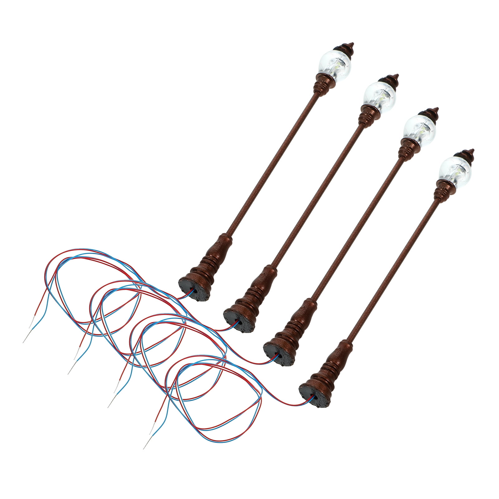 Brown Miniature Street Light Models for Decor Made of ABS Pieces 0.5 ...