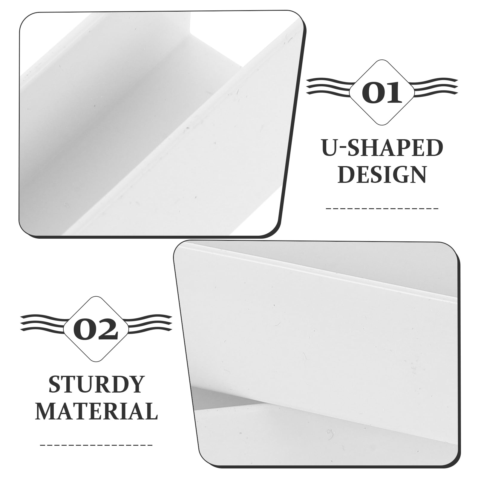 DIAEDGE 4pcs Pet Gate Reinforcement Groove Child Gate Groove for ...