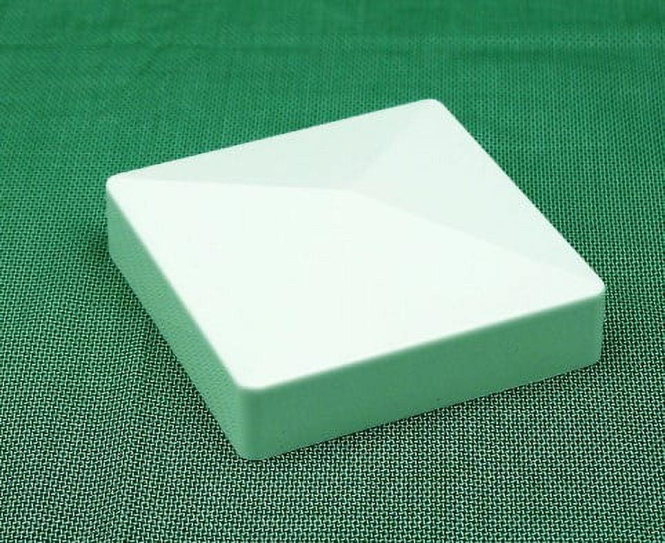 DIAEDGE 4pcs Weatherproof Fence Post Cover, Protective Plastic Post ...