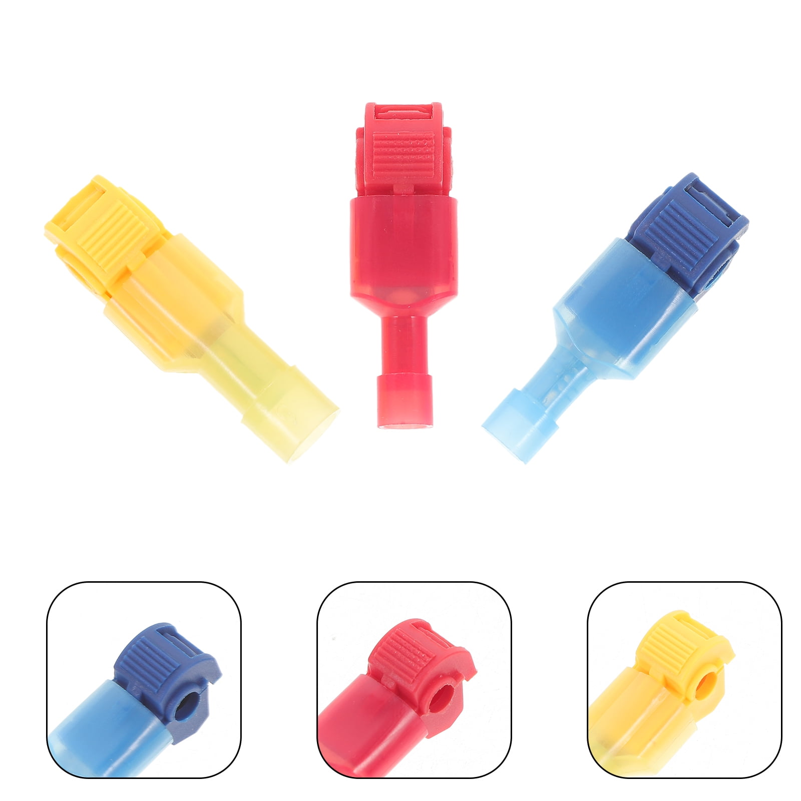 SOPOTUTU 50Sets Wire Tap Connectors Kit Assorted Colors for Automotive ...