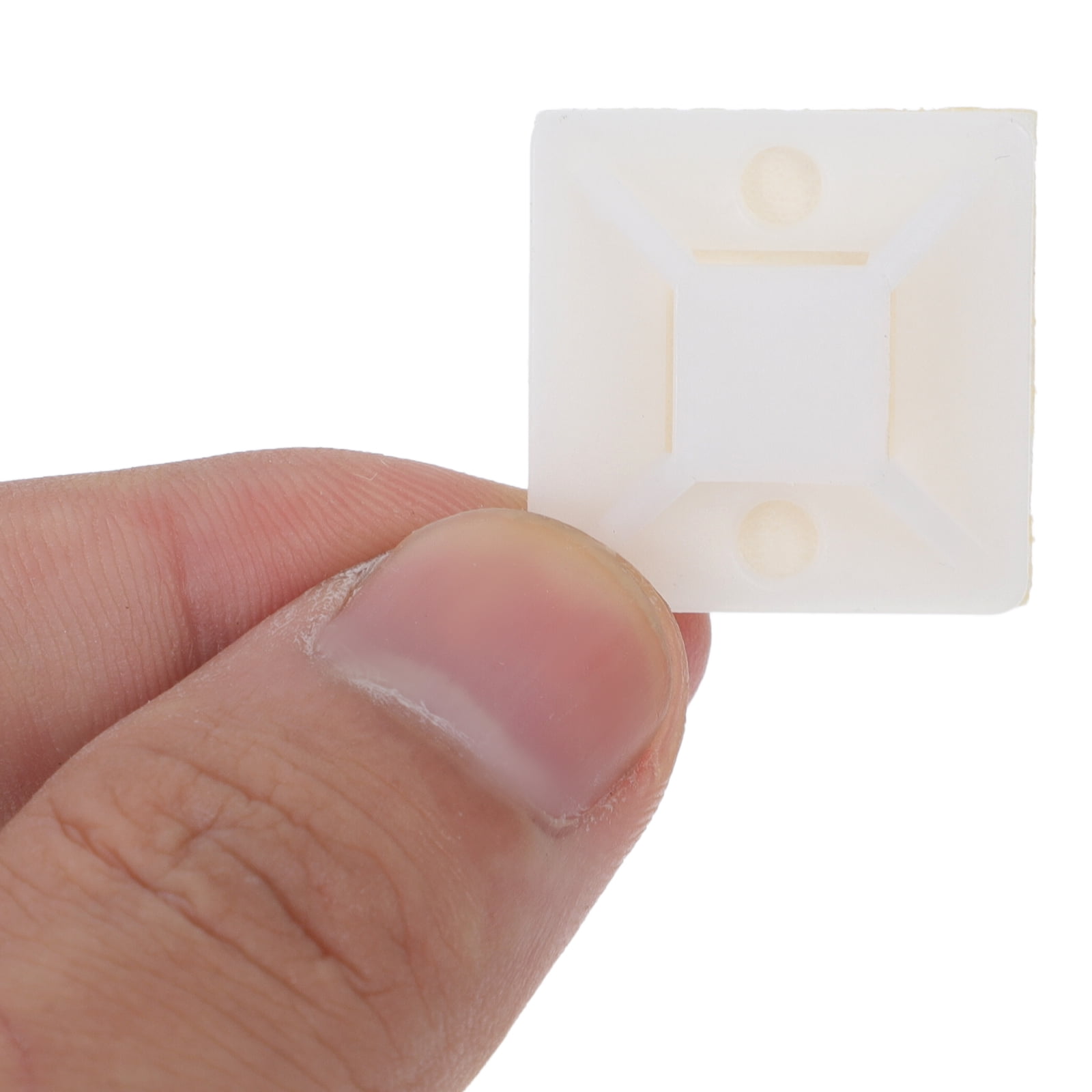 DIAEDGE 500pcs Zip Tie Mounts Zip Tie Mounting Squares Cable Tie Mount ...