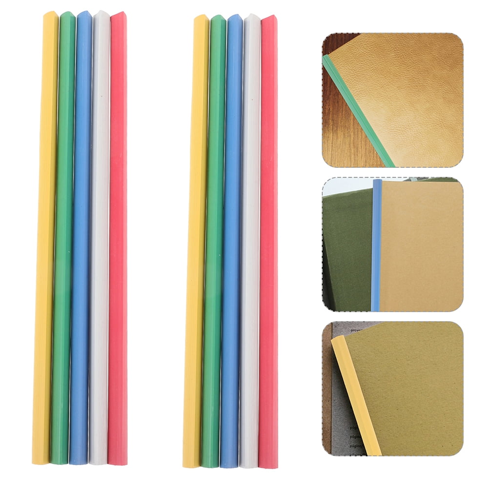 DIAEDGE 50Pcs Bookbinding Slide Binders Spine Bars Slide Grip Binding ...