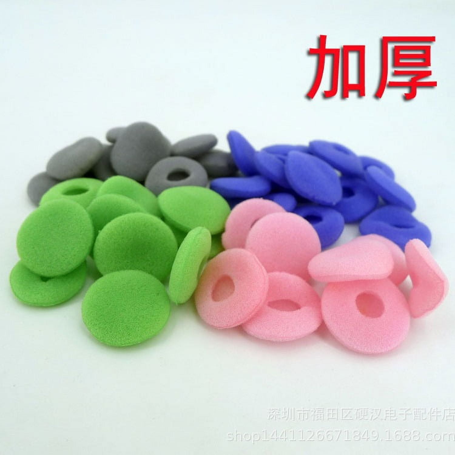 50pcs Ear Bud Covers Headphone Sponge Covers Ear Bud Cleaning Kit Ear ...