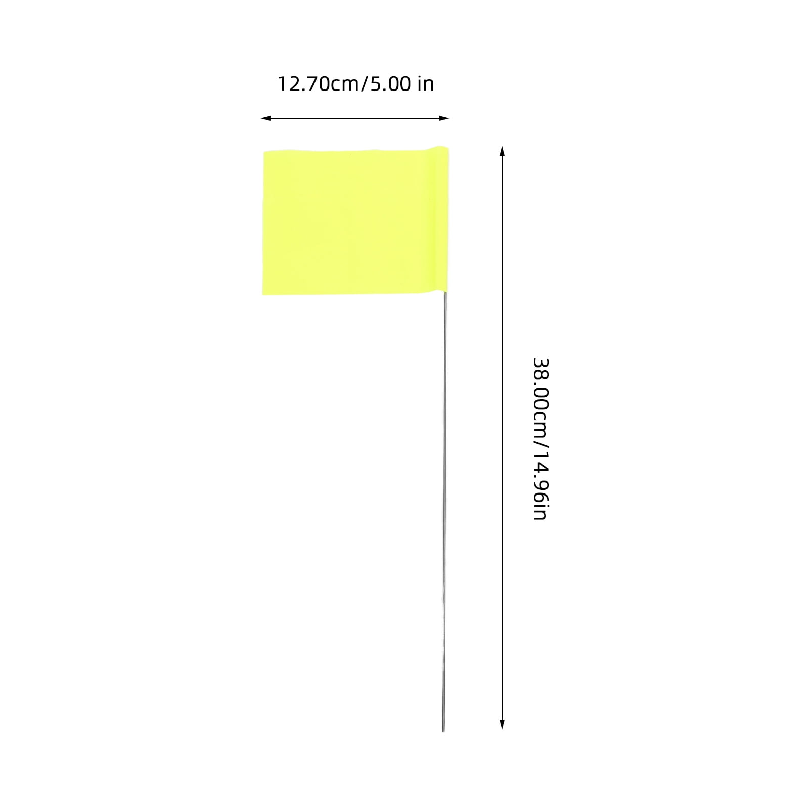 50pcs Irrigation Flags Lawn Garden Marking Flags Landscape Flags Construction Marker Flags ...