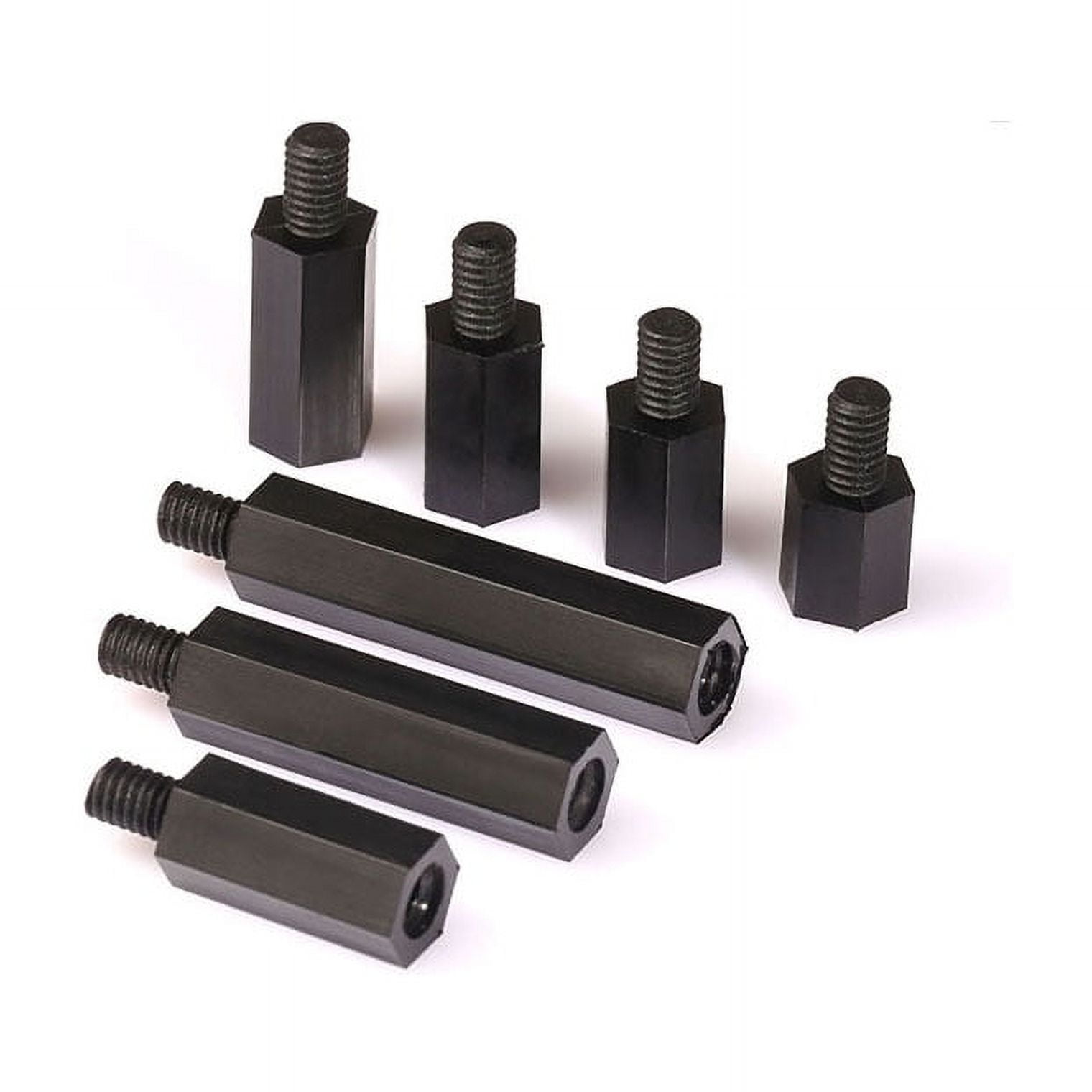 DIAEDGE 50pcs Nylon Hex Standoffs Machine Motherboard Standoffs Nylon ...