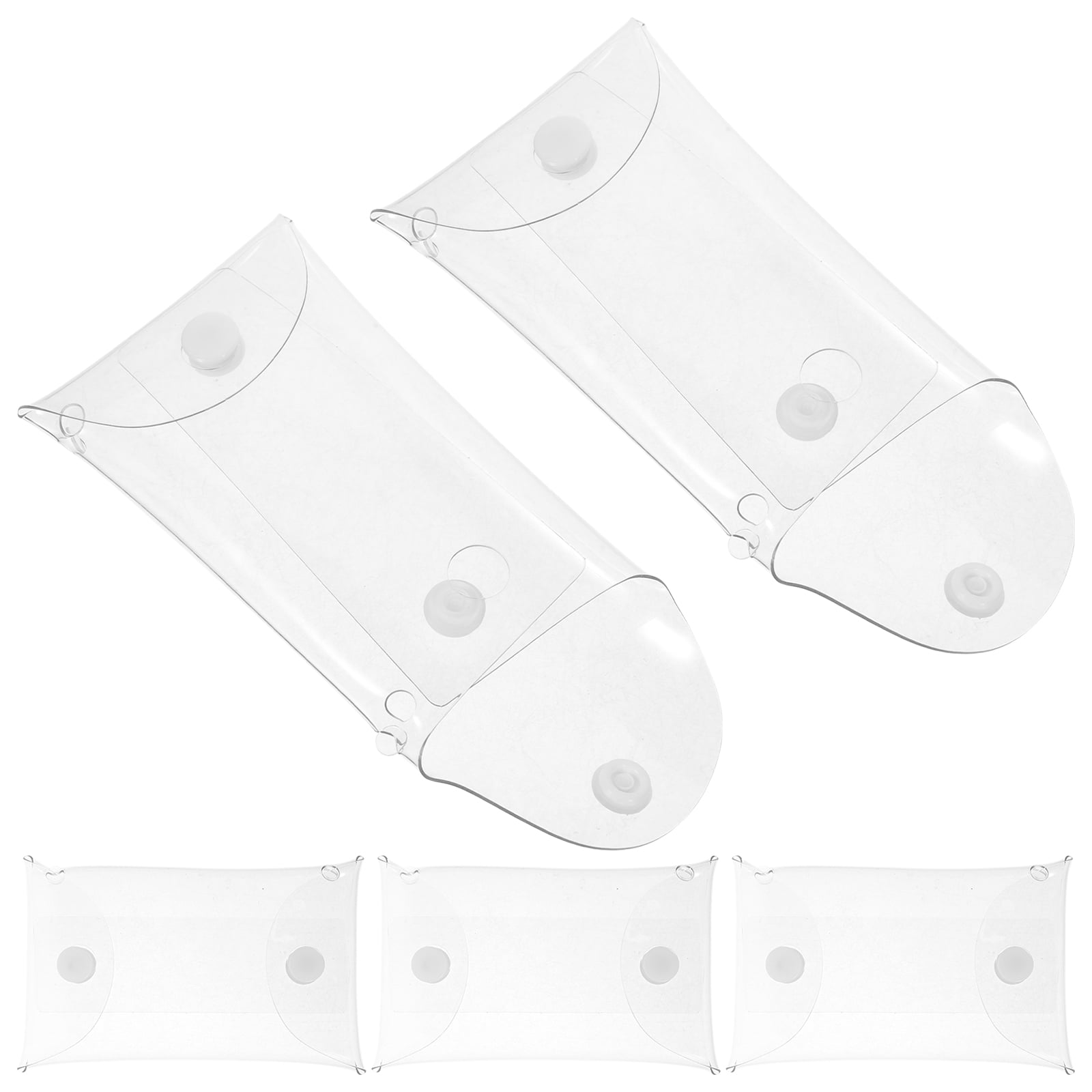 DIAEDGE 5Pcs Clear Figures Doll Display Bag Action Figures Storage ...