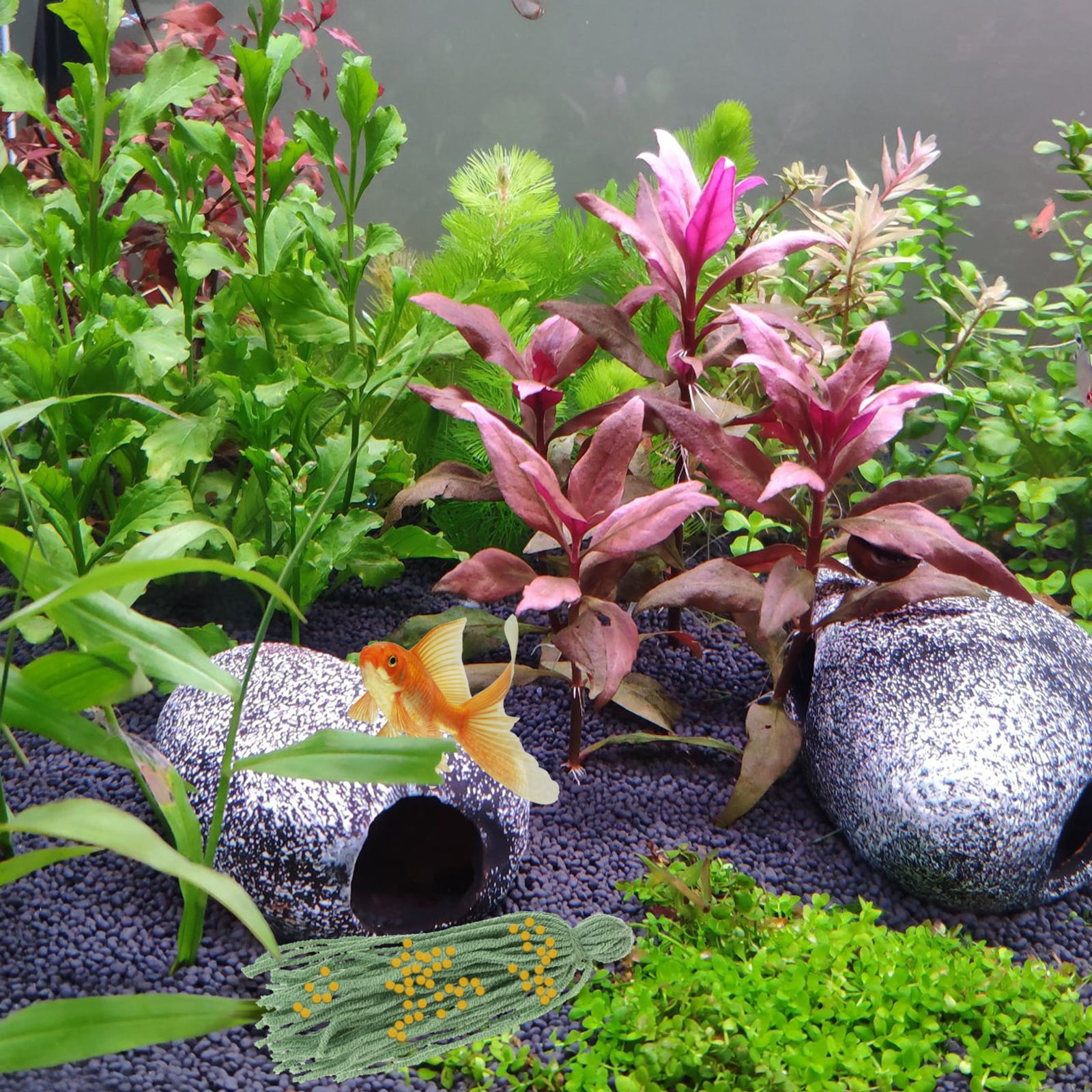 5Pcs Fish Spawning Breed Mops Angelfish Aquatic Pet Breeding Mop for ...