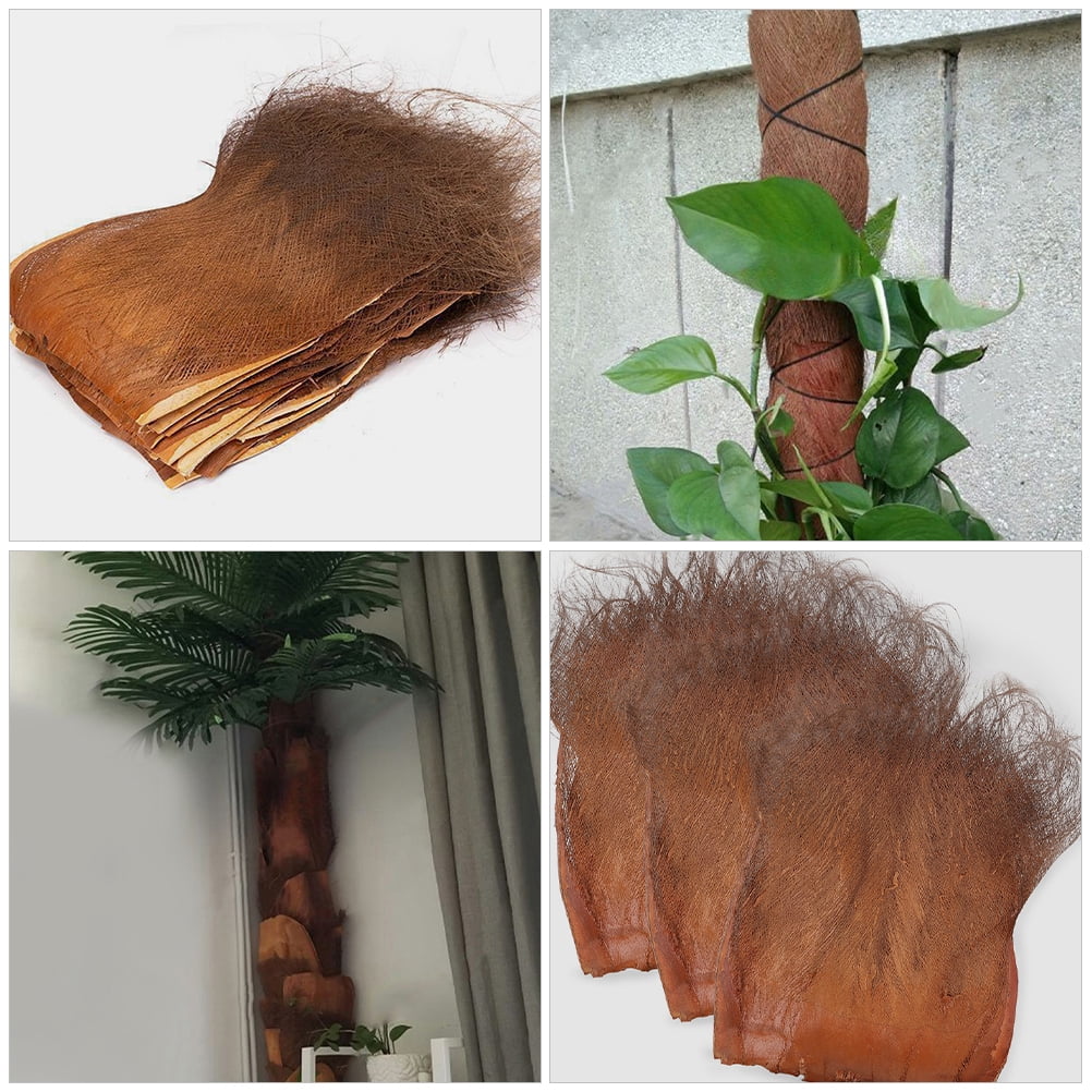 DIAEDGE 5Pcs Landscaping Palm Tree Bark Fake Tree Bark Realistic ...