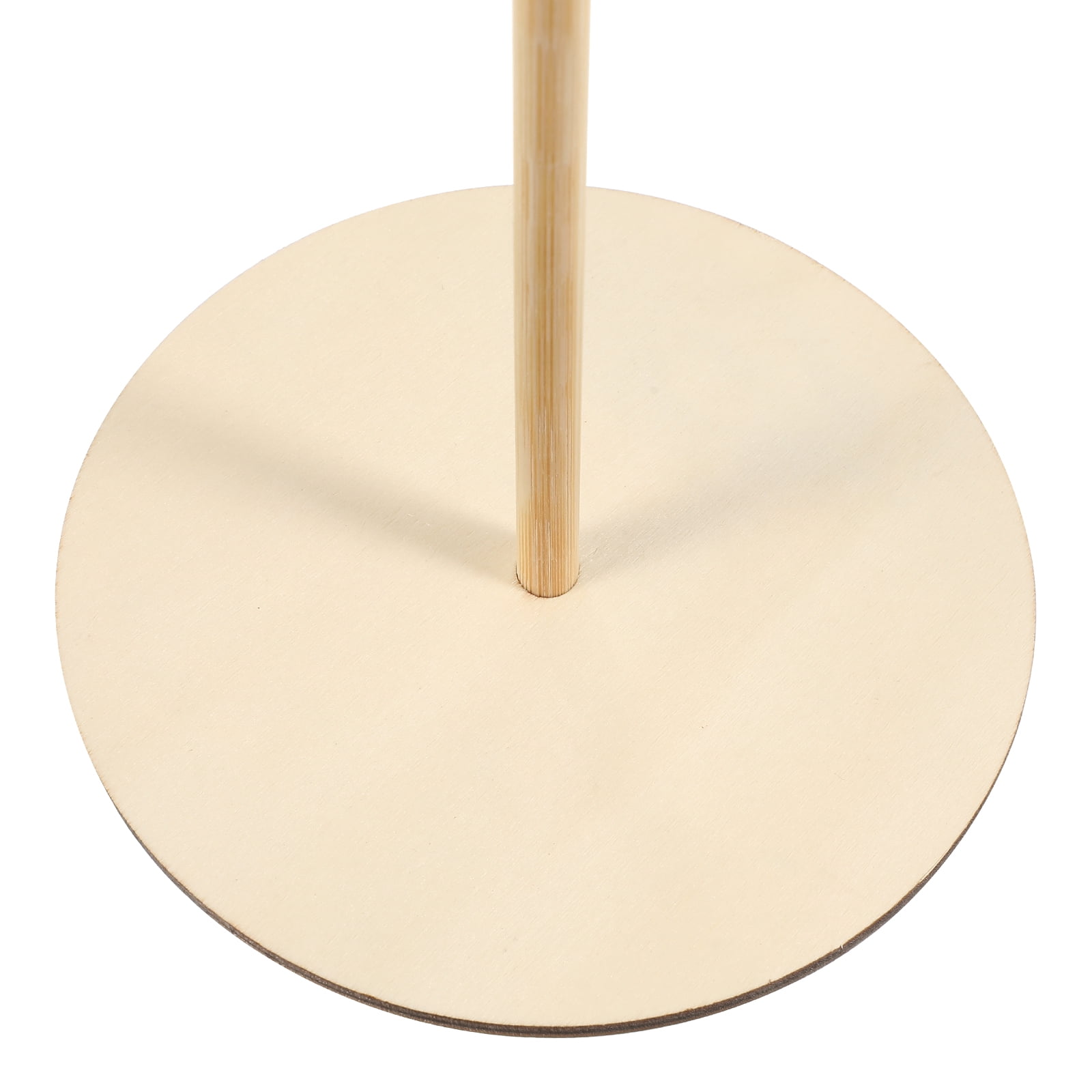 DIAEDGE 6 sets of Wooden Donut Display Stand Holder Detachable Doughnut ...