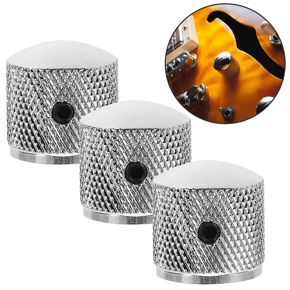 DIAEDGE 6Pcs Guitar Bass Knobs Volume Control Knobs Professional Volume ...