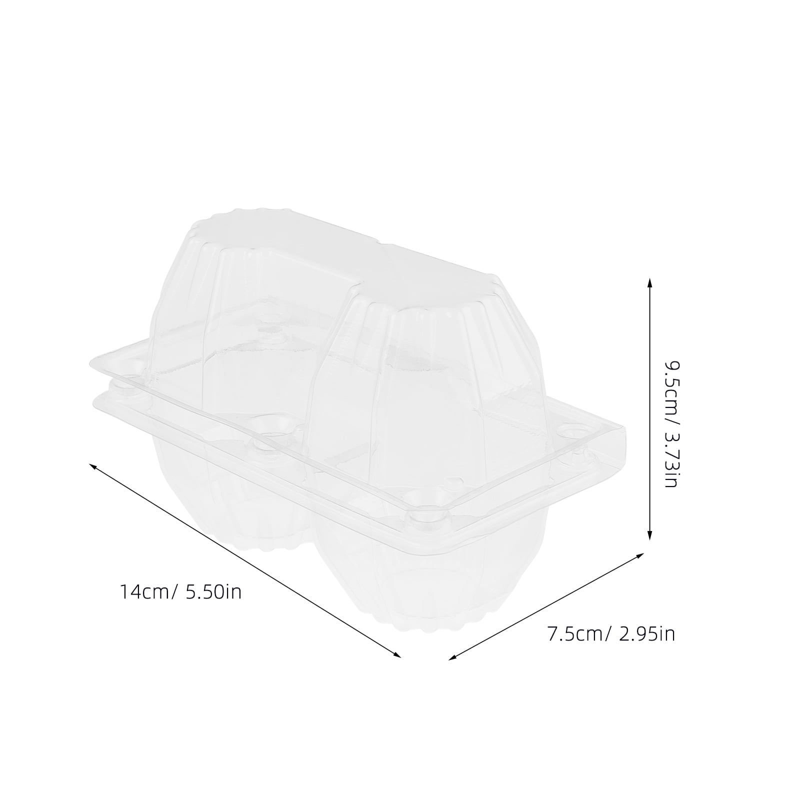 HEMOTON 6pcs Egg Carton Goose Egg Packaging Container for Storage ...