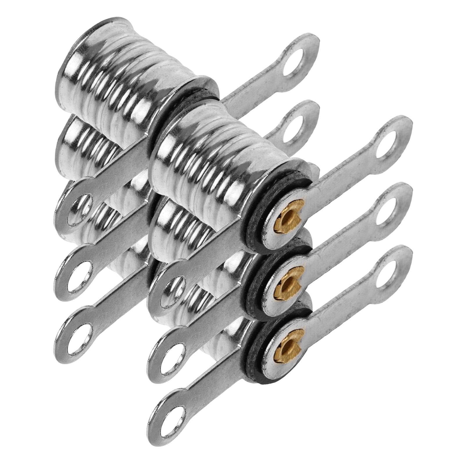 DIAEDGE 6pcs Light Bulb Sockets Physics Experiment Screw Lamp Holders ...