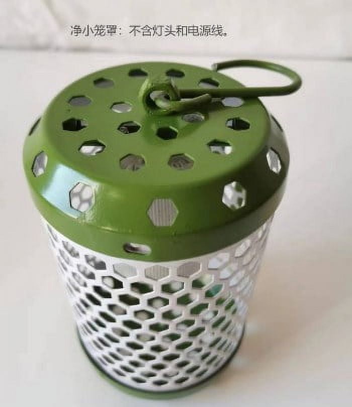 DIAEDGE Adjustable Reptile Heat Lamp Guard Ceramic Heat Emitter ...