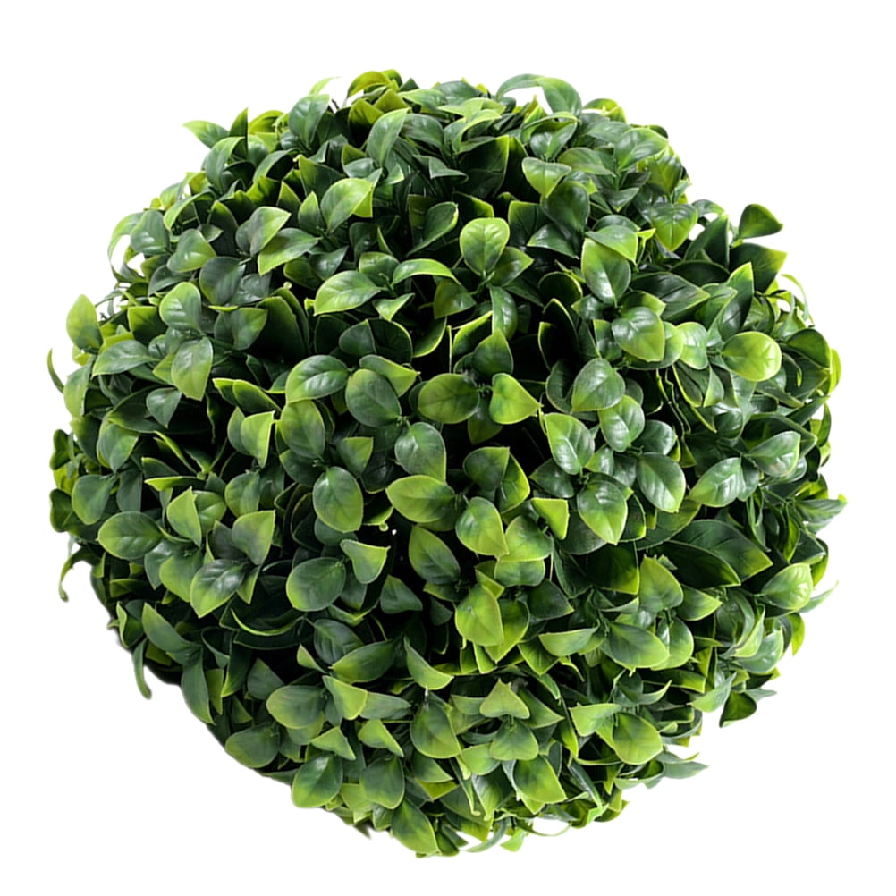 DIAEDGE Artificial Topiary Ball Garden Hanging Plant Ball Realistic ...