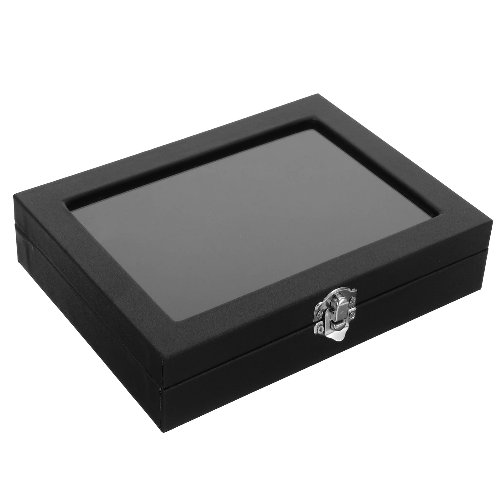 DIAEDGE Badge Display Box Cabinet Brooch Collection Display Case with ...